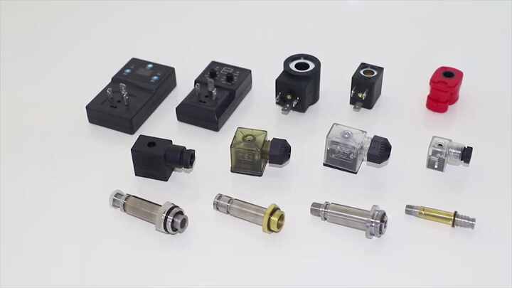 SB257 220V Solenoid Valve Coil Trigeminal Inner Hole 14.5MM Height 39 ...
