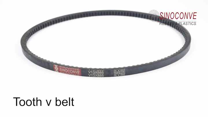 Rubber Toothed Drive Belts - Variable Double Teeth Belts