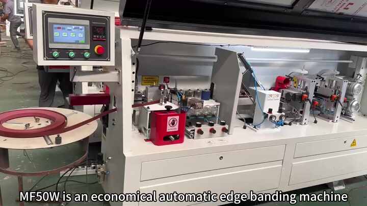 ZICAR Automatic Pvc Mdf Edge Banding Machine Automatic Furniture ...