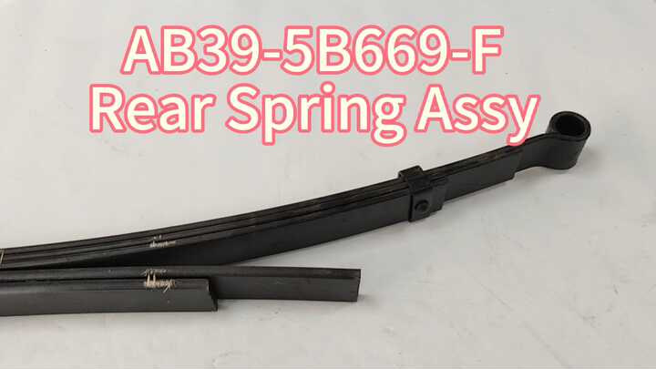 New Popular Car Spare Parts Rear Suspension Leaf Spring Assy OEM AB39 ...