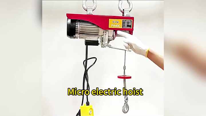 Pa Mini Hoist - Lightweight Electric Hoist for Construction