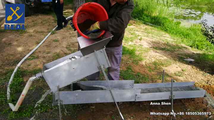 Mineral Separator - Gold Sluice Box - 20KG Portable Machine