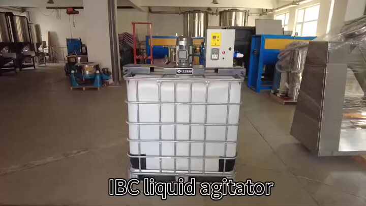 High Safety IBC Mixer - Stainless Steel Agitator for Chemicals