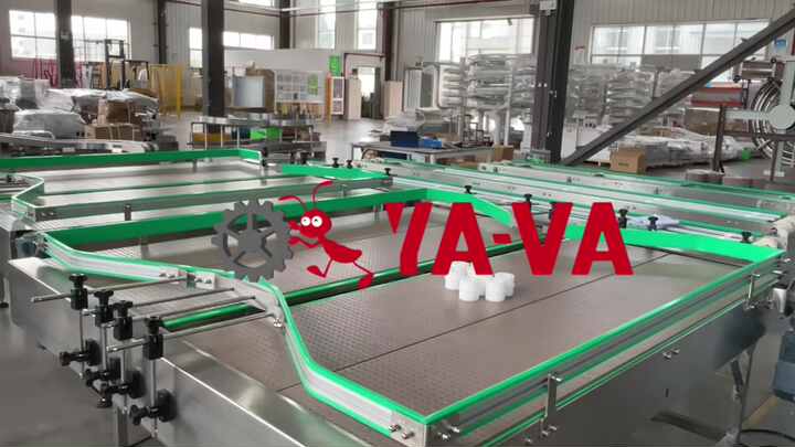 YA-VA Conveyor System Plastic Guide Rail Bracket Mounting