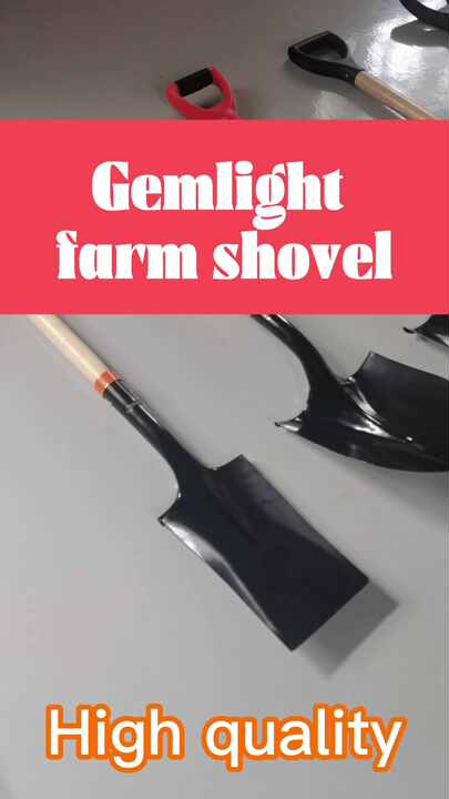 BS501D BS503D Garden Shovels - Durable Wooden Handle Spades