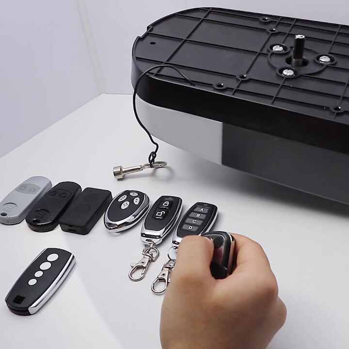 433Mhz Electric Gate Garage Door Opener Cloning 4-Button ABS Plastic ...