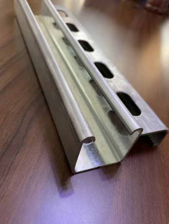 Cable Tray Trunking galvanized 15/8''*15/8'' c channel 12 Gauge ...