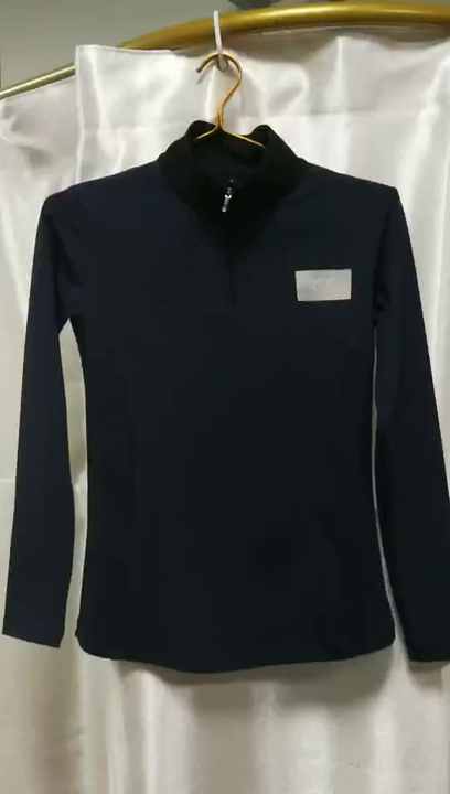 Wholesale Custom Women Horse Riding Base Layer Long Sleeve Half Zipper ...