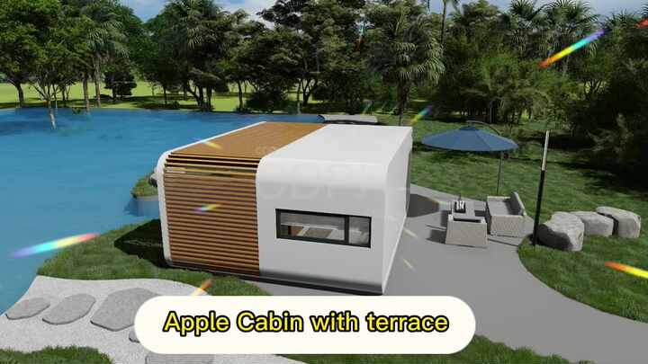 Apple Cabin - Luxury Container House with Air Conditioners