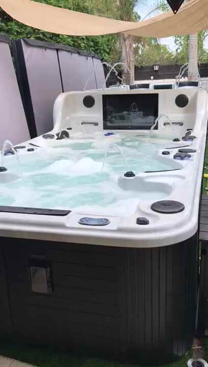 8 Meters Spa Bathtub - Large Hot Tubs for 12 Persons