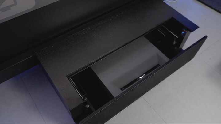 Custom Electric Smart Short TV Cabinet for Laser Projectors | UST ...