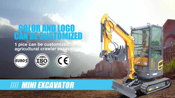 SDJK Mini Excavator 2 Ton - Efficient Epa Kubota Engine