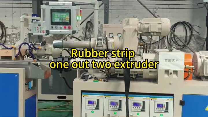 125 xj150 extruded pvc rubber window seal strip extruder machine ...