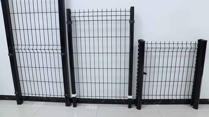 Customized Home Outdoor Decorative 3d Curved Welded Wire Mesh Garden ...