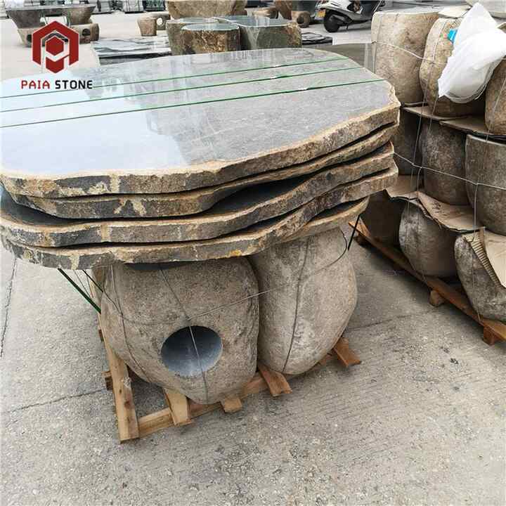 Custom Stone Tables and Chairs - Durable Natural Granite