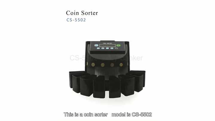 CS-5502 Coin Sorter - Efficient & Reliable Self-Service Machine