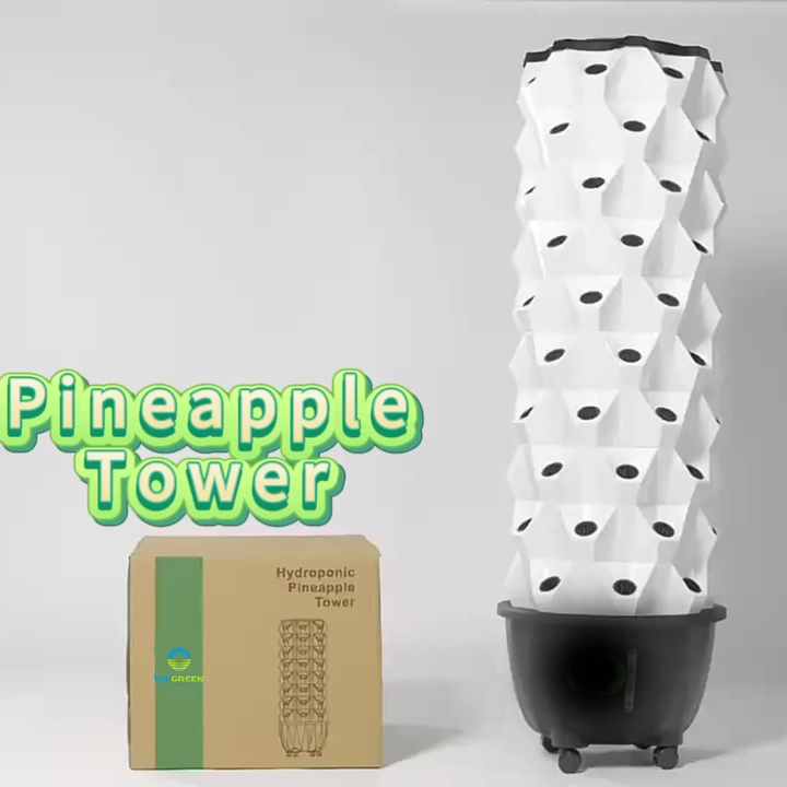 Unigreen Pineapple Tower - Efficient Hydroponic Growing