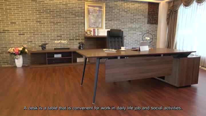 Luxury Executive Office Desk - Modern Manager Room Furniture