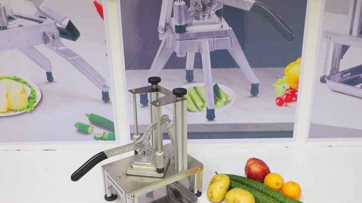 Manual Potato Chips French Fries Cutter - Vegetable Chopper