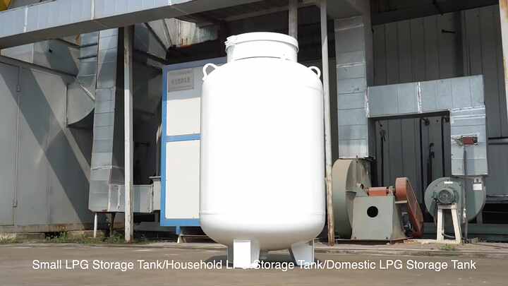 125 Gallon 250KG Propane LPG Gas Tank for Home Cooking - Ideal for ...