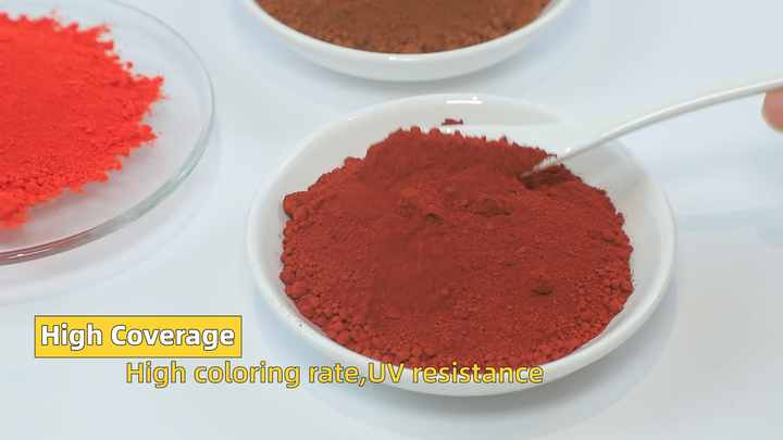 Complete Sample Powder Pigments Inorganic Pigment Available Iron Oxide ...