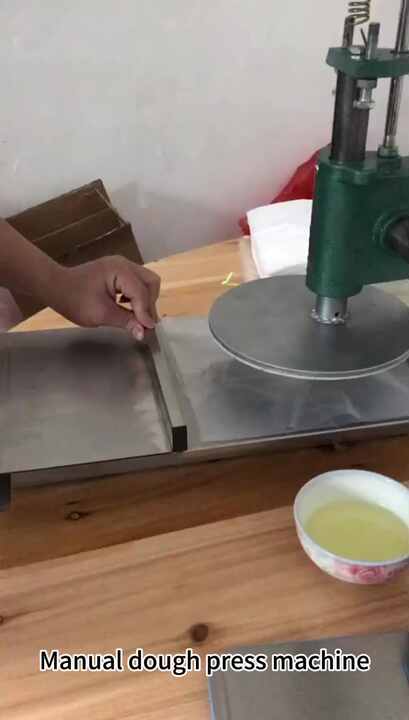 Manual Dough Press 200mm Diameter Tortilla Dough Pressing Machine Hand ...