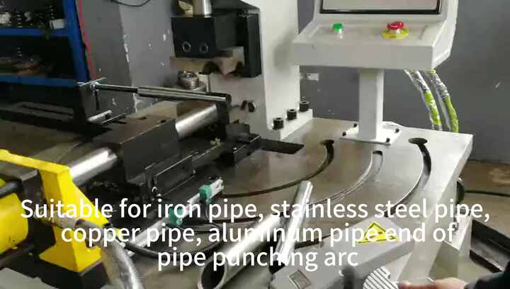 Pipe End Notching Machine - Precision from 30-90 Degree