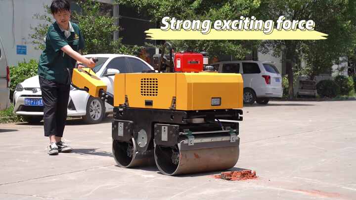 1 Ton Pedestrian Diesel Power Hydraulic Vibratory Roller