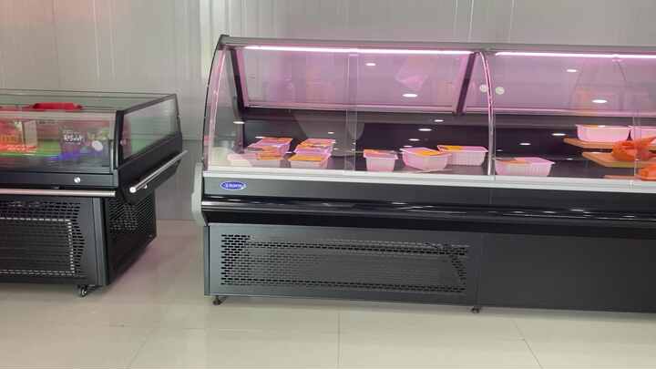 Efficient Meat Deli Display Freezer - Runte DE LI SERVICE COUNTER