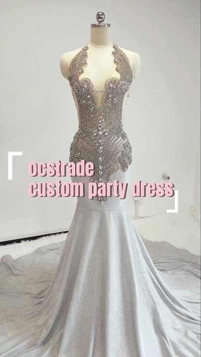 Ocstrade Woman Dress Autotest K001 K002 Rhinestone Gowns