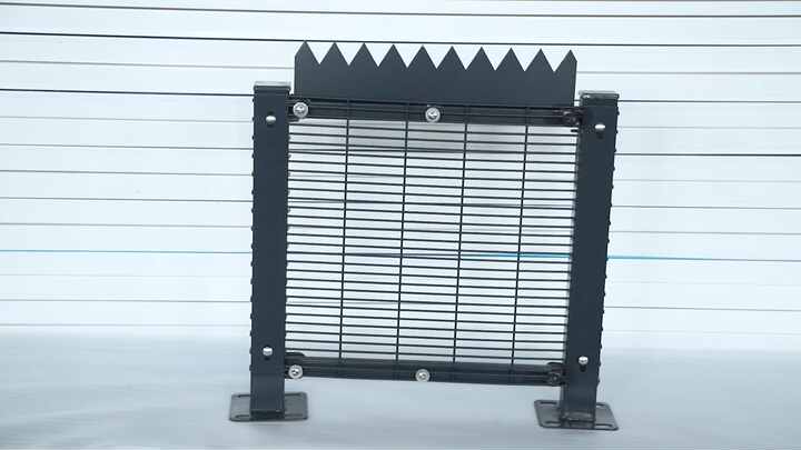 Galvanized Clear View Anti Theft Anti Cut Fence 358BP-001