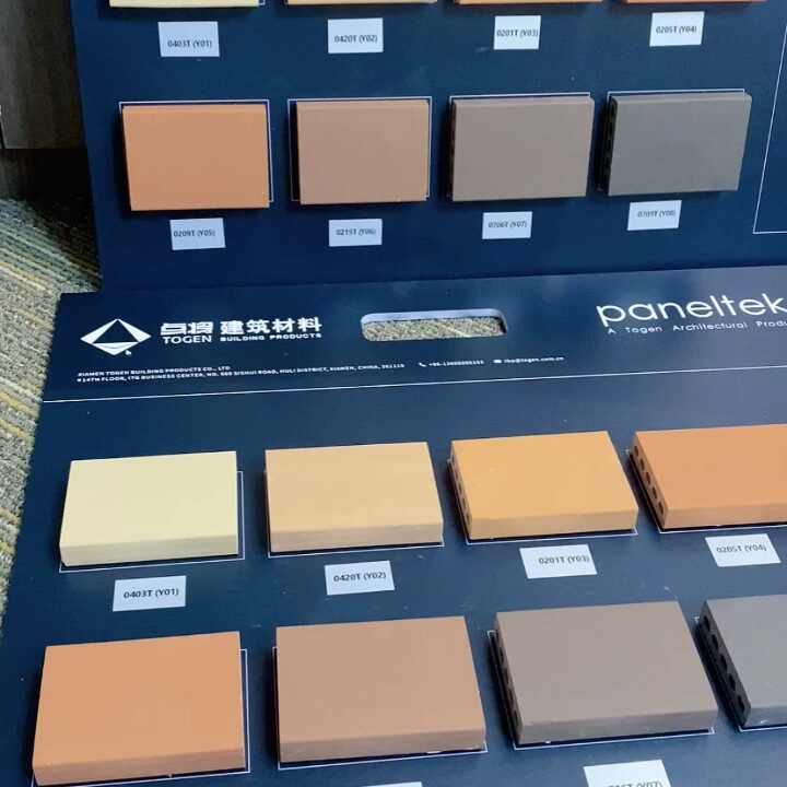 Togen Terracotta Waterproof Panels for Commercial Cladding