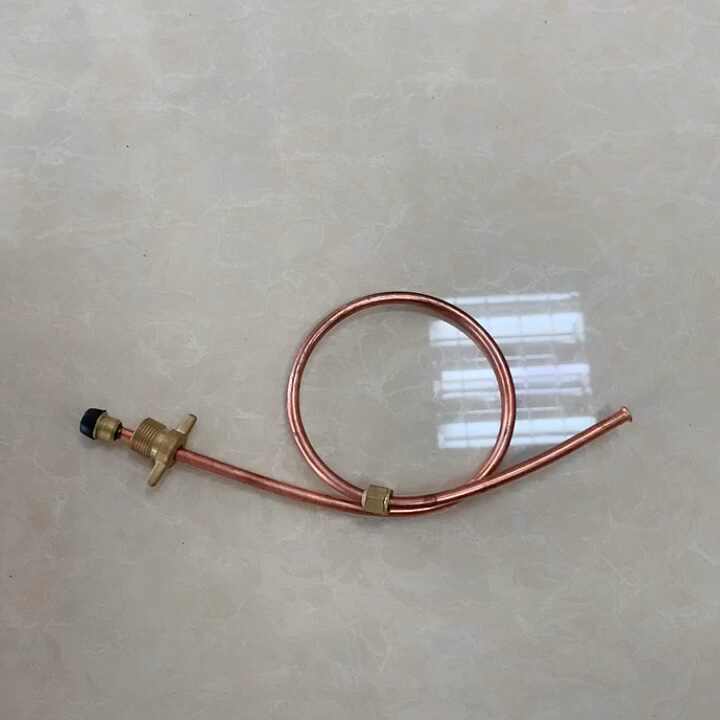 Brass LPG Gas Fitting - Pigtail Connector for Gas Safety