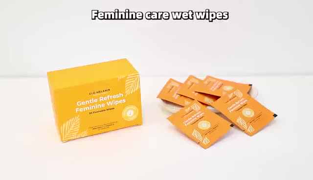 Custom Feminine Flushable Wipes - Intimate Hygiene Care