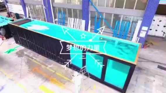 20ft 40ft Container Modern Style Customized Swimming Pool