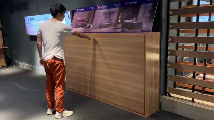 Space saving furniture mechanism JL-WDK03H for folding wall bed ...