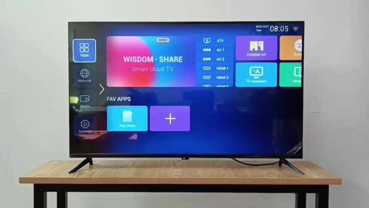 43 Inch Wifi Slim Smart TV - Android, 2K FHD LED, Frameless Design, 1 ...