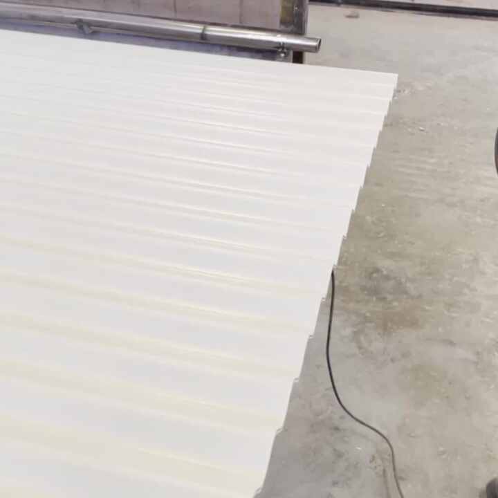 Durable White PVC Roofing Sheets - Fire Resistant & Waterproof