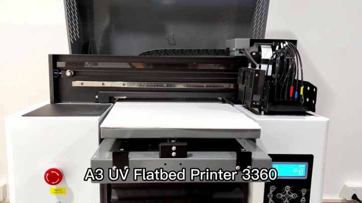 Mini Plotter A3 Uv Flatbed Printer Xp600 Printhead 3360 Inkjet Printer - Buy A3 Flatbed Printer ...