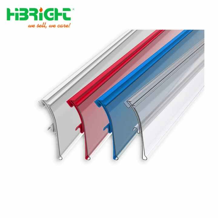 Supermarket Shelf Edge Strip Plastic Shelf Price Strip - Buy Price ...