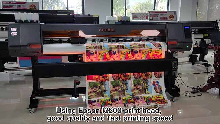 Stable Quality Large Format 1.3m/1.6m/1.9m Eco-solvent Printer Plotter ...
