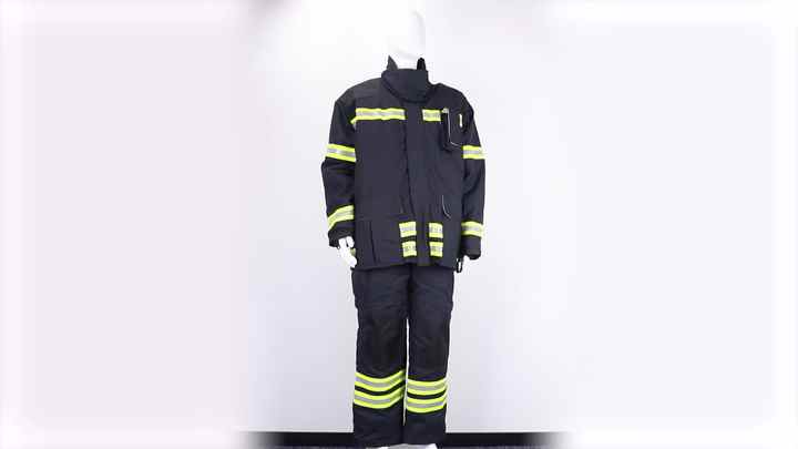 Extreme Protect NFPA 1971 EN 469 Twill Shell 4 Layers Nomex Fire Fighter Fireman Fire Fighting ...