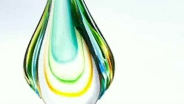 Hand Made Blown Art Glass Murano Glass Drops Decoration