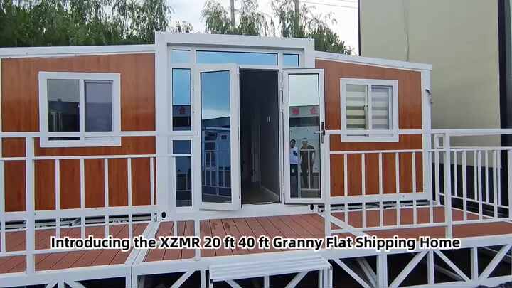 Modern 40 Foot Luxury Expandable House - 3 Bedrooms