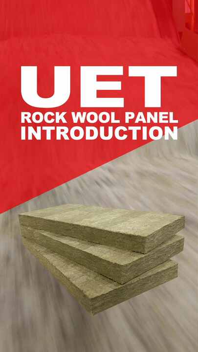 Thermal Insulation Mineral Fiber Board - Rock Wool Panel for Industrial ...