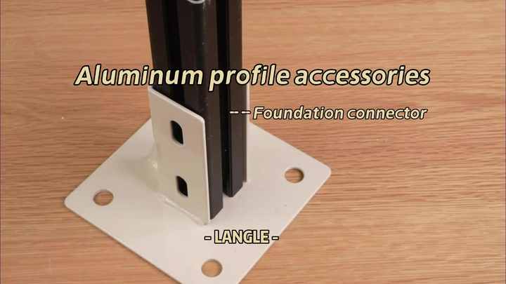 Fixed Foot Base Floor Mount Base Plates for Aluminum Profile 6060 8080 9090