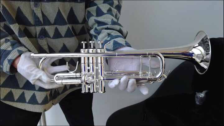 High End Trumpet - Silver Plated Professional Instrument