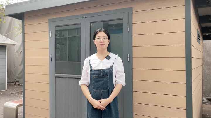 Eco-Friendly WPC Garden Plastic Storage Shed with Aluminium Frame