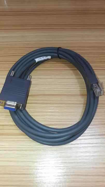 Coiled DB9 Female Rs232 Serial Port Cable for Symbol LS2208