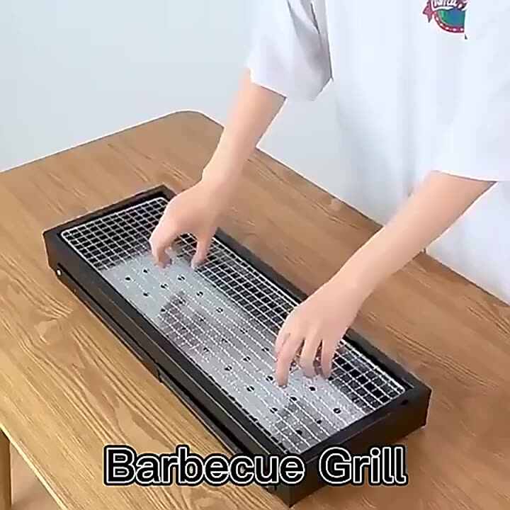 3 in 1 Smokeless Charcoal BBQ Grill Smoker - Perfect for Outdoor Cooking
